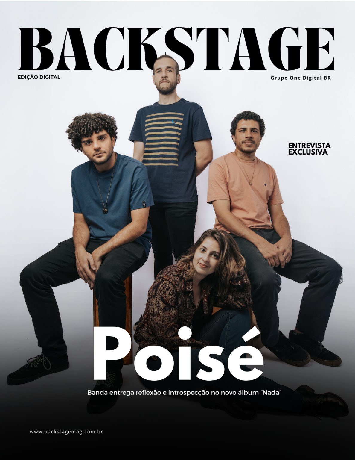 Banda Poisé na Backstage Digital – Ed. 14 - Backstage Mag